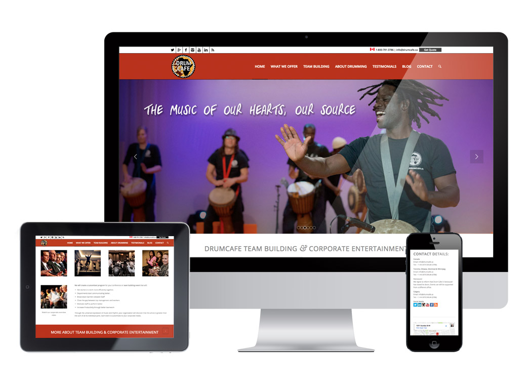 Drum Cafe Canada - Creative Engineering Studio